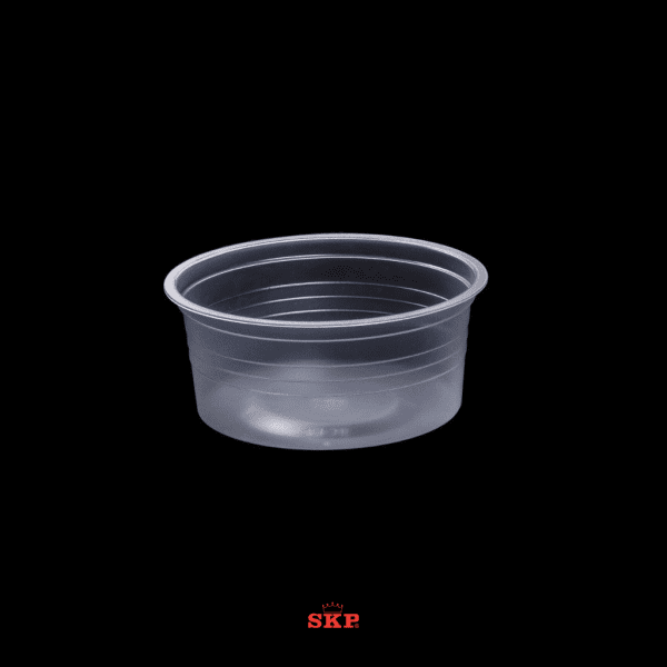 SKP Line Pattern Disposable Round Food Container With Lid – SKP ...