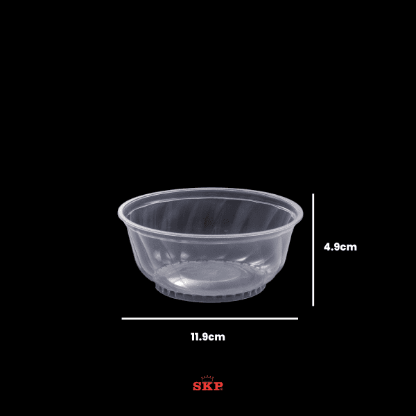 SKP Round Floral Disposable Plastic Bowl With Lid – SKP Official Online ...