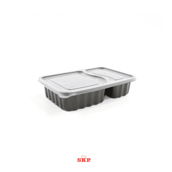 SKP Disposable Compartment Square Plastic Container/Food Packaging With ...
