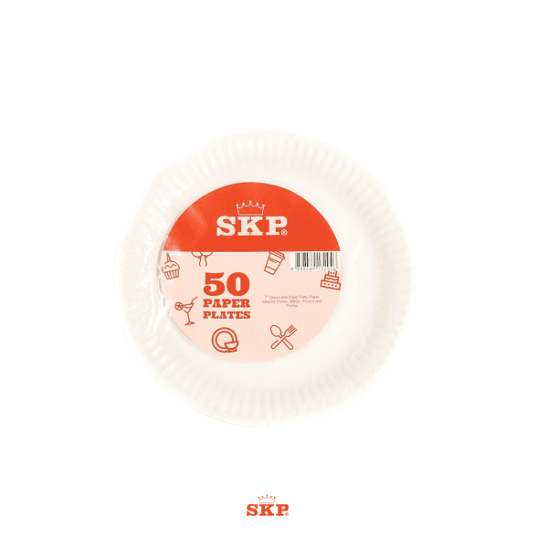 SKP Disposable White Paper Plate (Multiple Sizes) – SKP Official Online ...