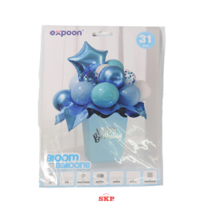 “Happy Birthday” Bloom Balloons Set – SKP Official Online Store