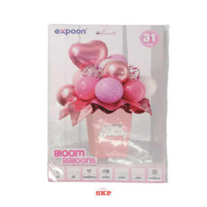 “Happy Birthday” Bloom Balloons Set – SKP Official Online Store
