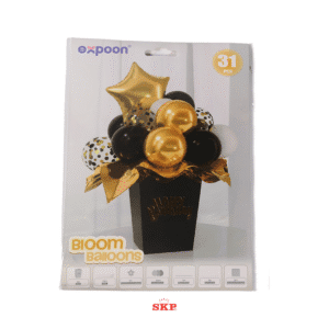 “Happy Birthday” Bloom Balloons Set – SKP Official Online Store